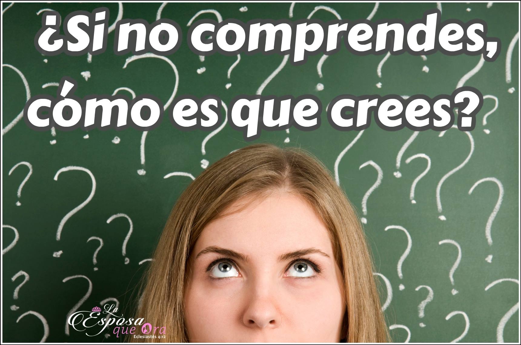 Si puedes creer, al que cree todo le es posible – My Faithbook Store