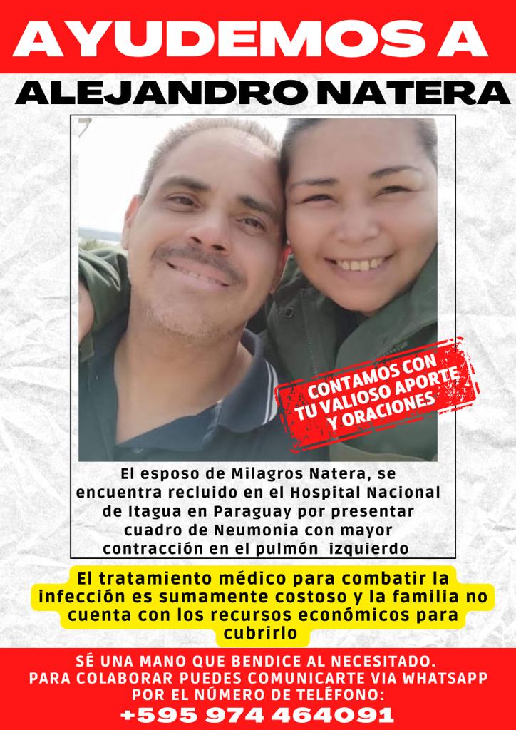 Unidos en apoyo por la salud de Alejandro Natera – My Faithbook Store